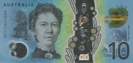 Australia new 10-dollar note (B231a) confirmed introduced – BanknoteNews