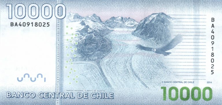 Chile new date (2014) 10,000-peso note (B299e) confirmed – BanknoteNews