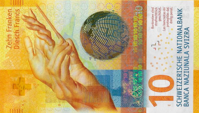 Switzerland new 10-franc note (B355a) confirmed – BanknoteNews