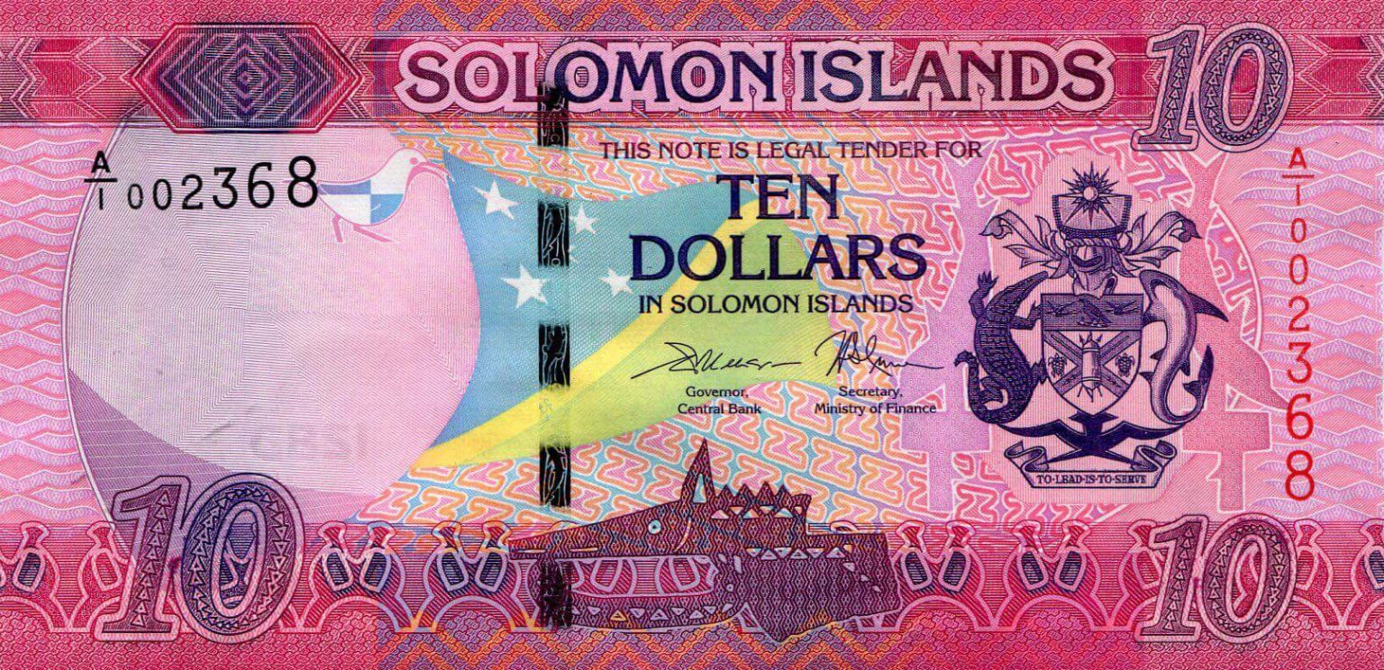 Solomon Islands new 10-dollar note (B222a) confirmed – BanknoteNews