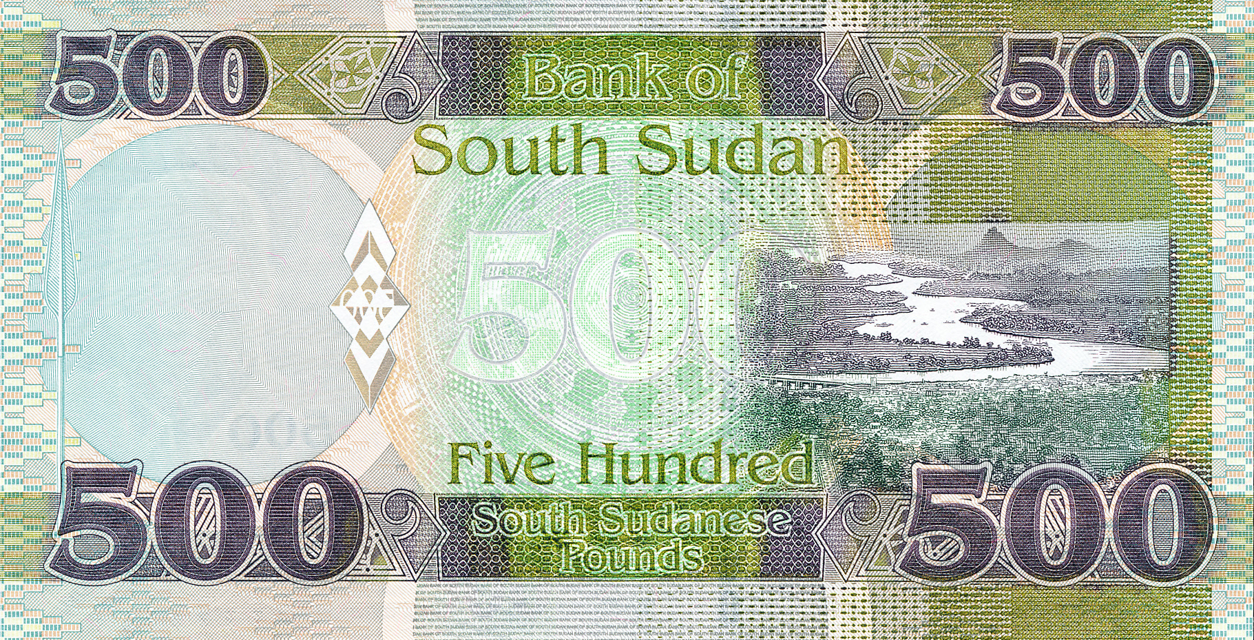 South Sudan new 500-pound note (B116a) confirmed – BanknoteNews