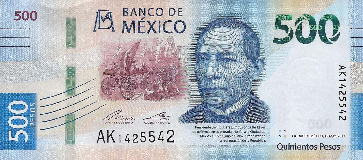Mexico New 500 peso Note B717a Confirmed BanknoteNews mexico-new-500-peso-note-b717a-confirmed-banknotenews