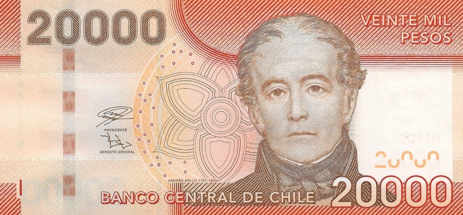 Chile new sig/date (2018) 20,000-peso note (B300i) confirmed – BanknoteNews