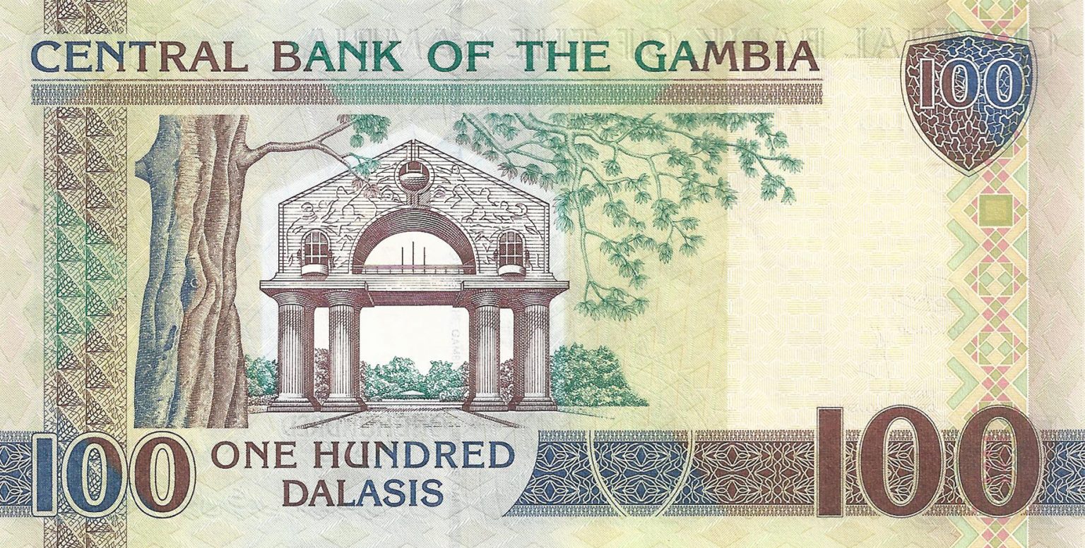 Gambia new signature 100-dalasis note (B227c) confirmed – BanknoteNews