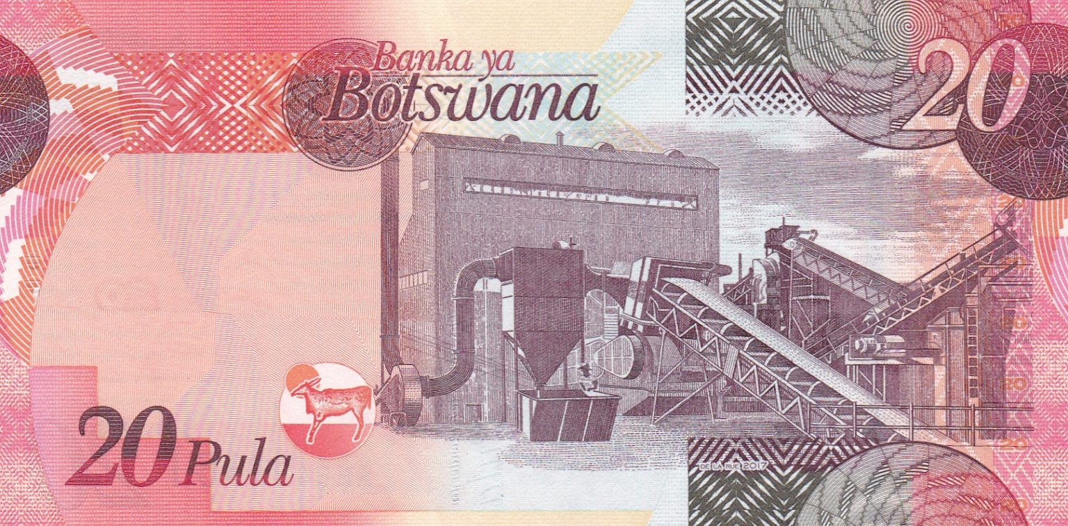 Botswana new sig/date (2017) 20-pula note (B125e) confirmed – BanknoteNews