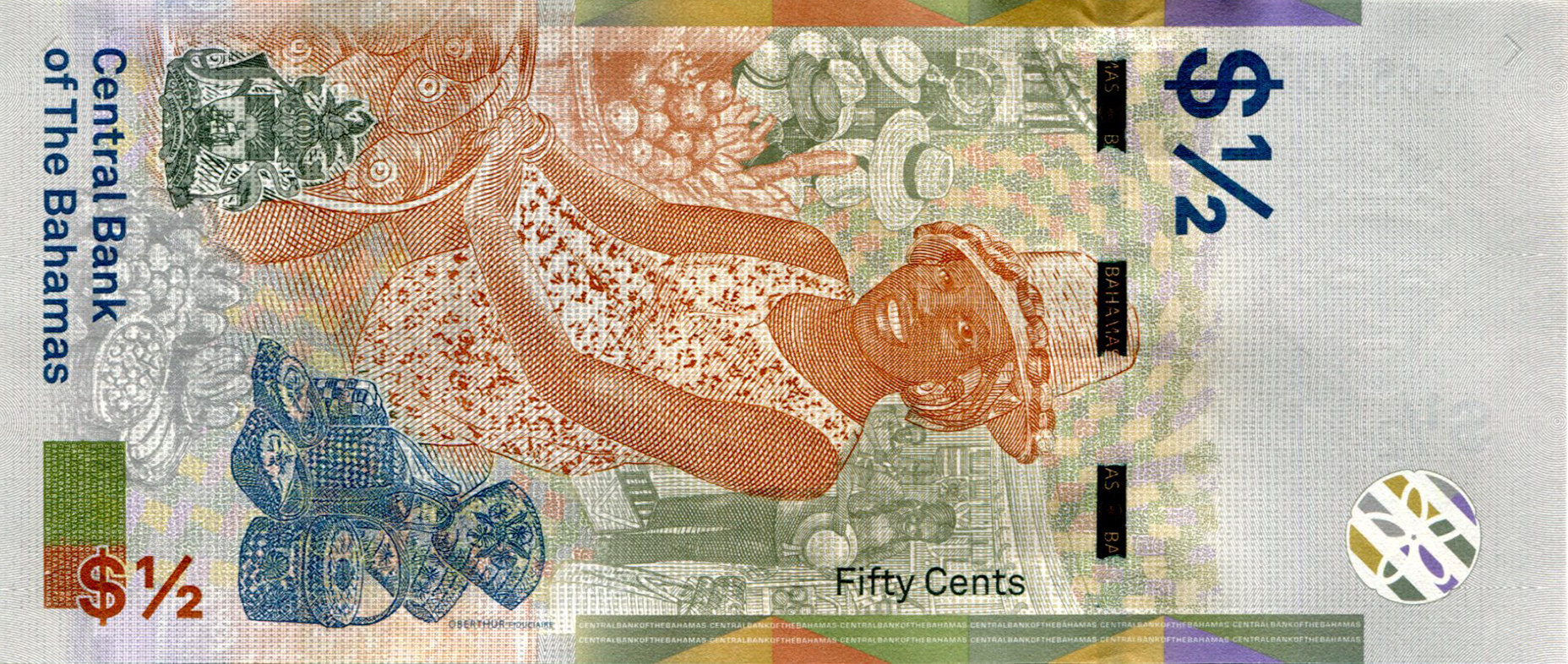 Bahamas new ½-dollar note (B348a) confirmed – BanknoteNews