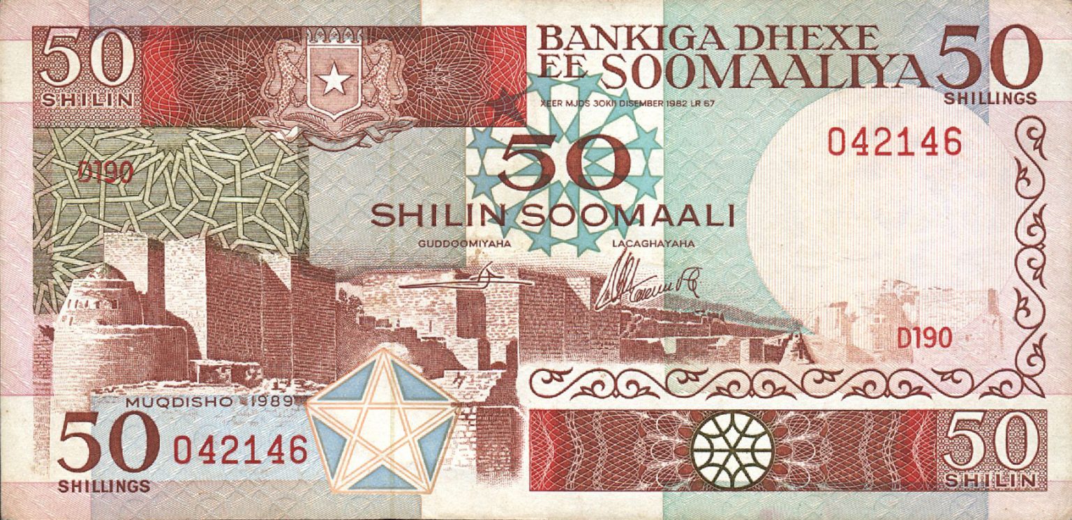 Somalia new signature 50-shilling note (B309g) confirmed – BanknoteNews