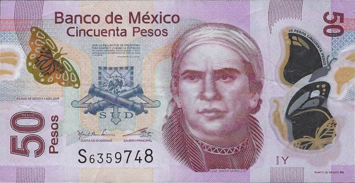 Mexico new sig/date (01.08.2017) 50-peso note (B712i) confirmed ...
