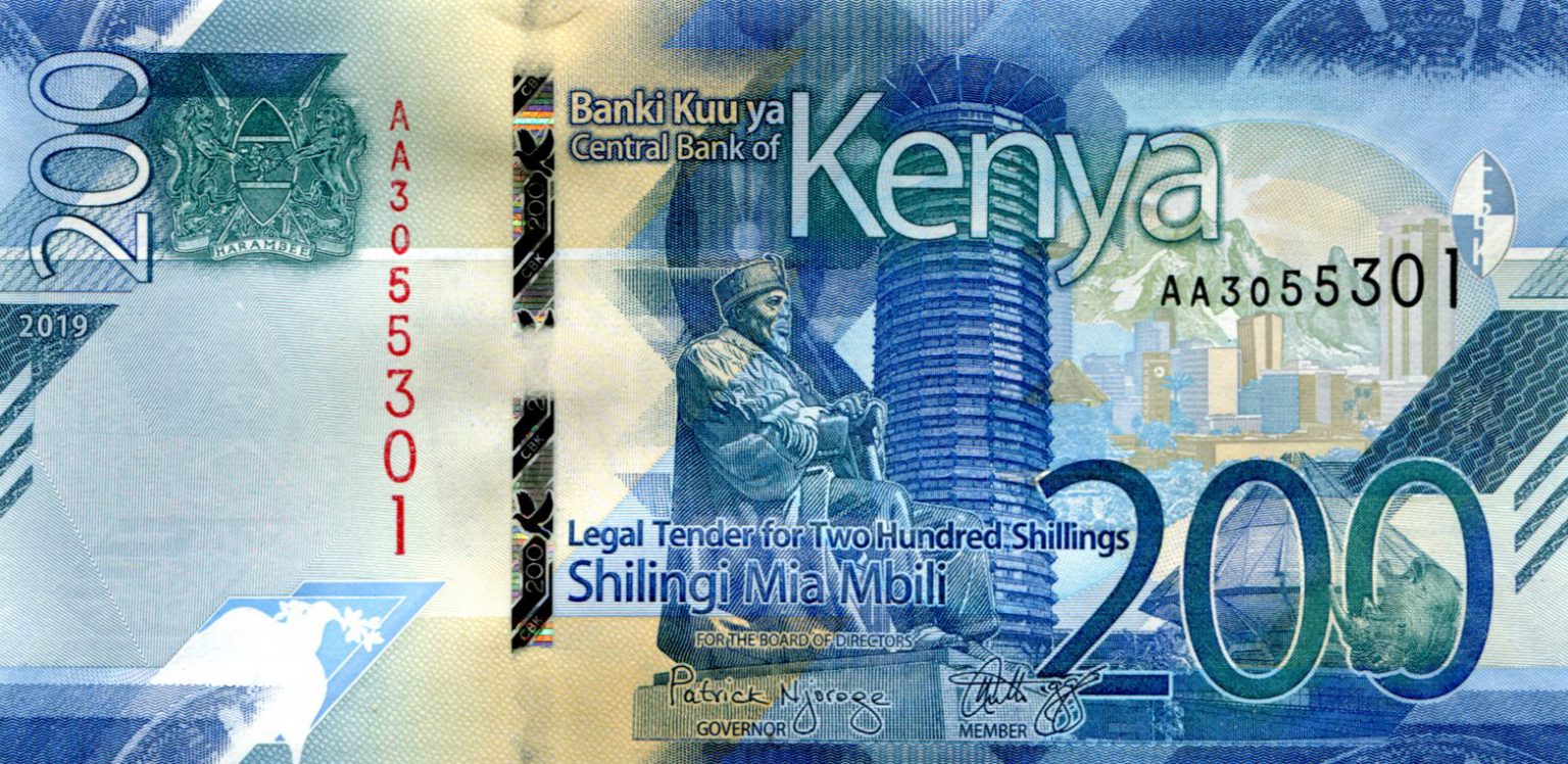 Kenya new 50- to 1,000-shilling notes (B144a – B148a) confirmed ...