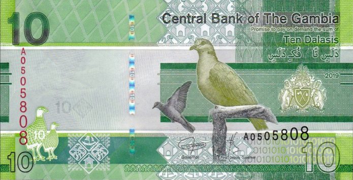 Gambia new 2019 note family (B235a – B240a) confirmed – BanknoteNews