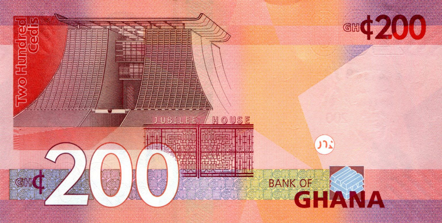 Ghana new 100- and 200-cedi notes (B160a and B161a) confirmed ...