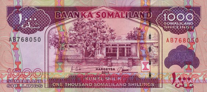 Somaliland new 1,000- and 5,000-shilling notes (B123a and B124a ...