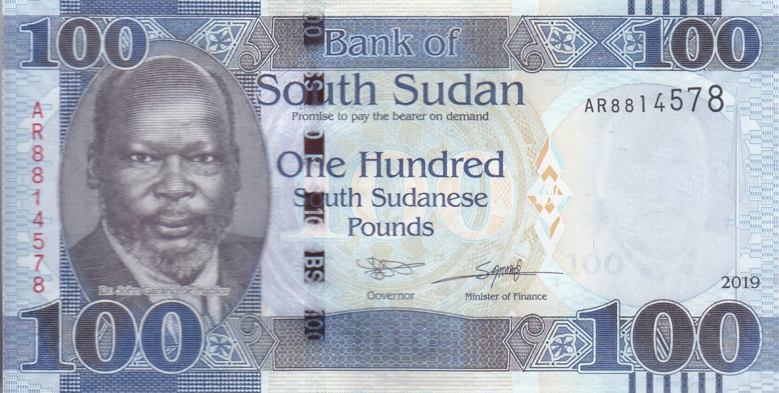 South Sudan new sig/date (2019) 100-pound note (B115d) confirmed – BanknoteNews