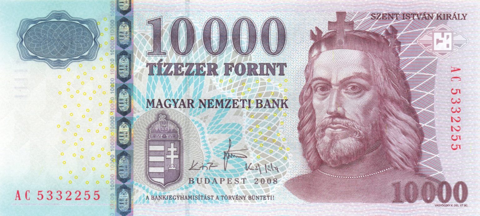 Hungary new 10,000-forint note (B585a) confirmed – BanknoteNews