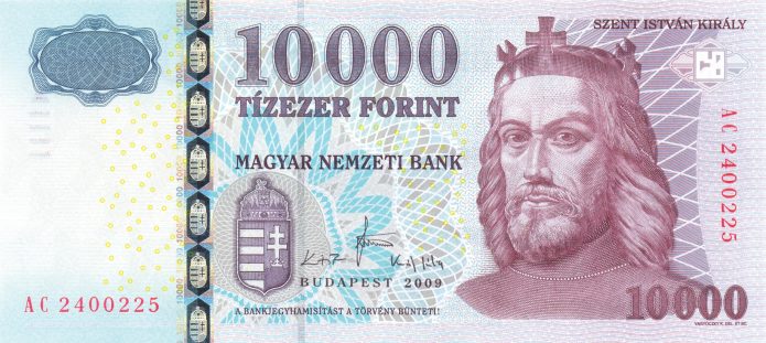 Hungary new date (2009) 10,000-forint note (B585b) confirmed – BanknoteNews