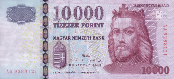 Hungary new date (2012) 10,000-forint note (B585c) confirmed – BanknoteNews
