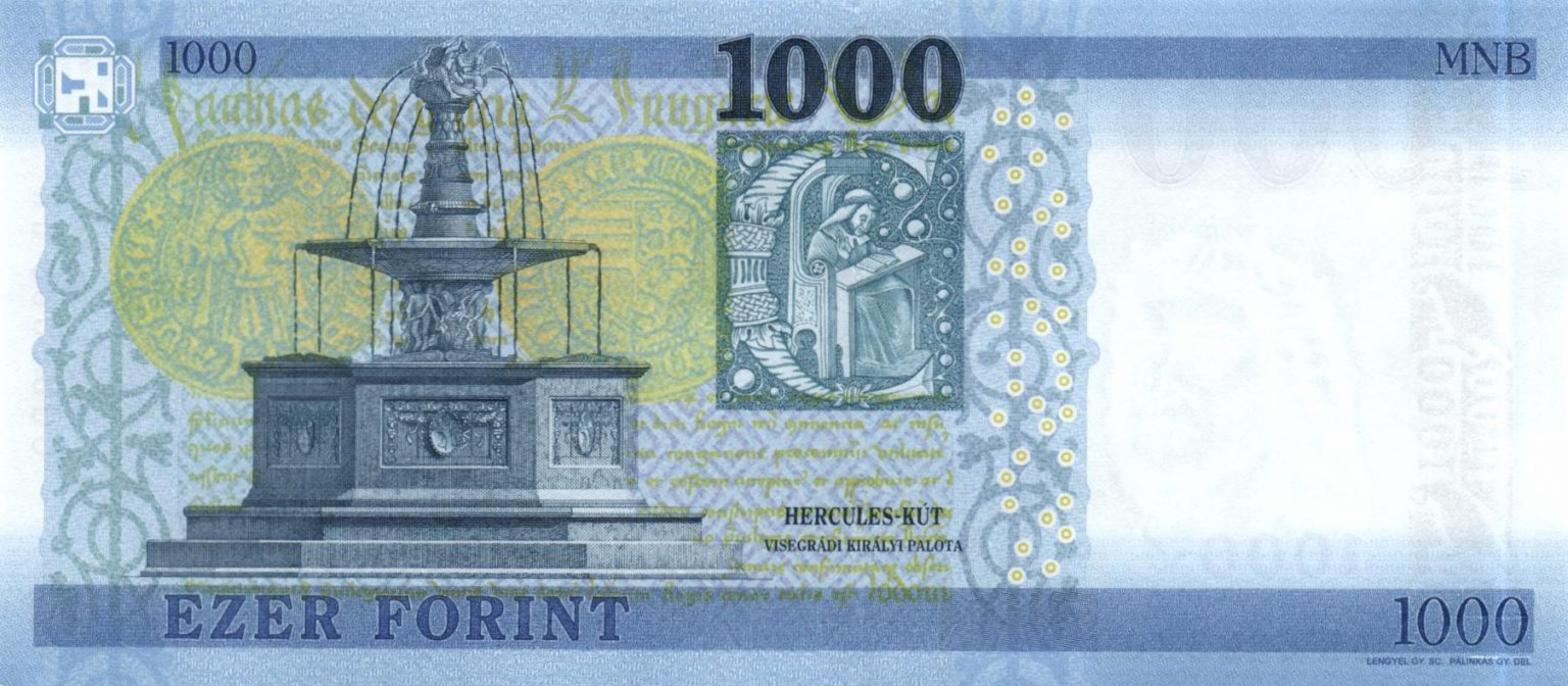 Hungary new 1,000-forint note (B588a) confirmed – BanknoteNews