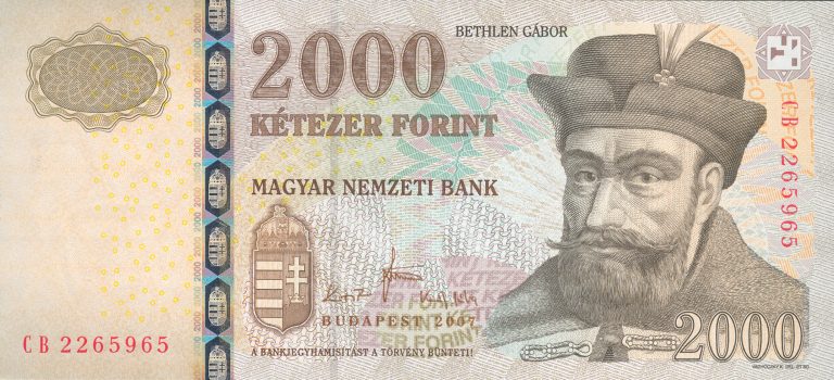 Hungary new 2,000-forint note (B583a) confirmed – BanknoteNews