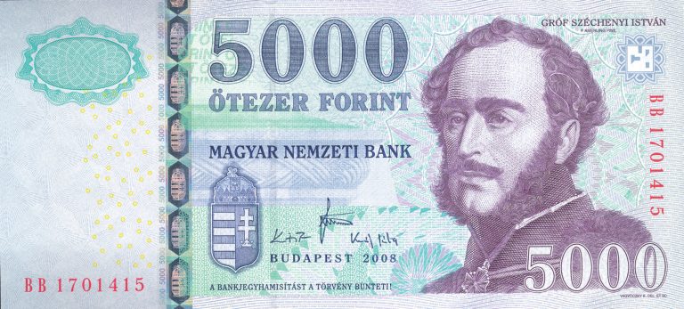 Hungary new 5,000-forint note (B584a) confirmed – BanknoteNews