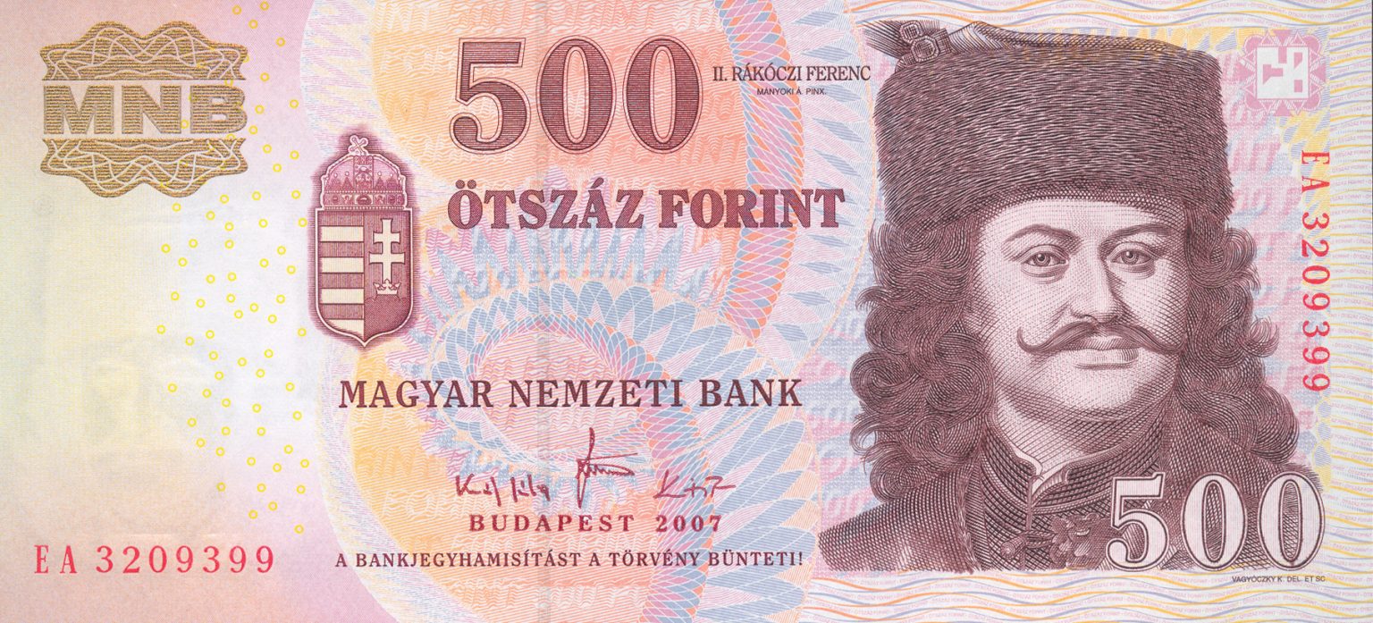 Hungary new 500-forint note (B581a) confirmed – BanknoteNews