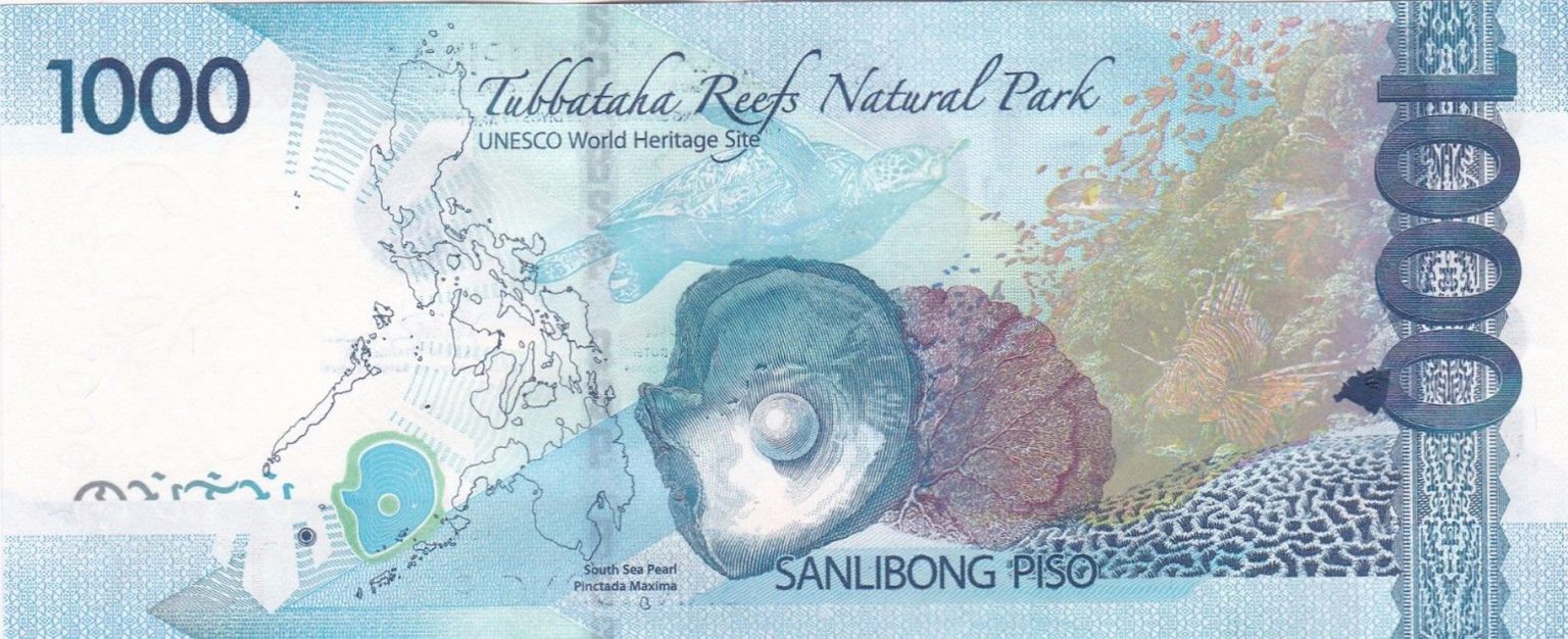 Philippines new date (2017) 1,000-peso note (B1083l) confirmed ...