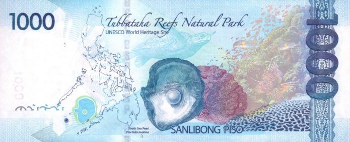 Philippines new date (2018) 1,000-peso note (B1089b) confirmed ...
