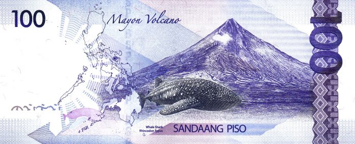 Philippines new date (2014B) 100-peso note (B1079f) confirmed ...