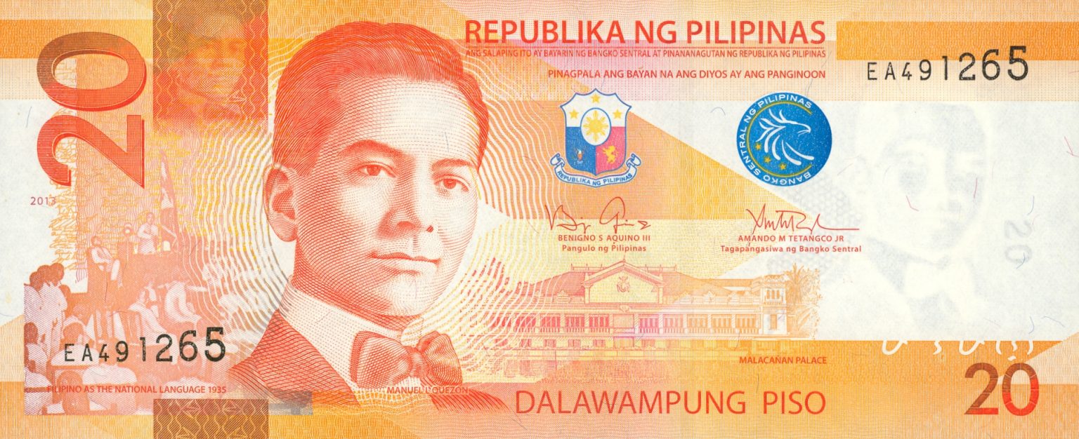Philippines new date (2013) 20-peso note (B1077c) confirmed – BanknoteNews
