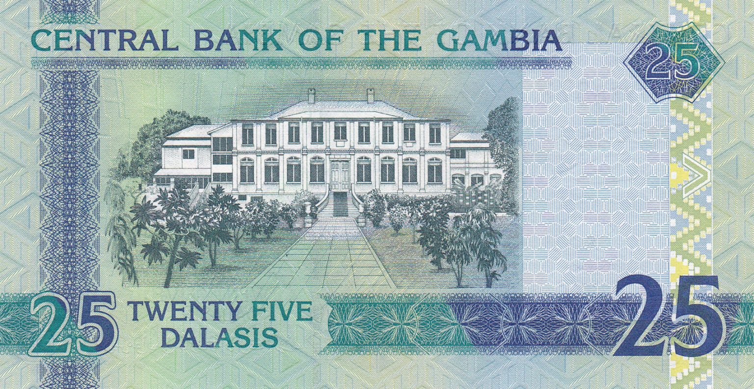 Gambia new signature 25-dalasi note (B224c) confirmed – BanknoteNews