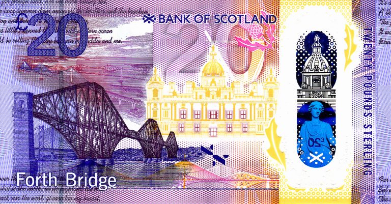 Scotland’s Bank of Scotland new 20-pound polymer note confirmed ...