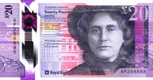 Scotland’s Royal Bank of Scotland new 20-pound note confirmed ...