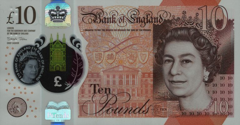 United Kingdom new signature 10-pound note (B204b) confirmed – BanknoteNews