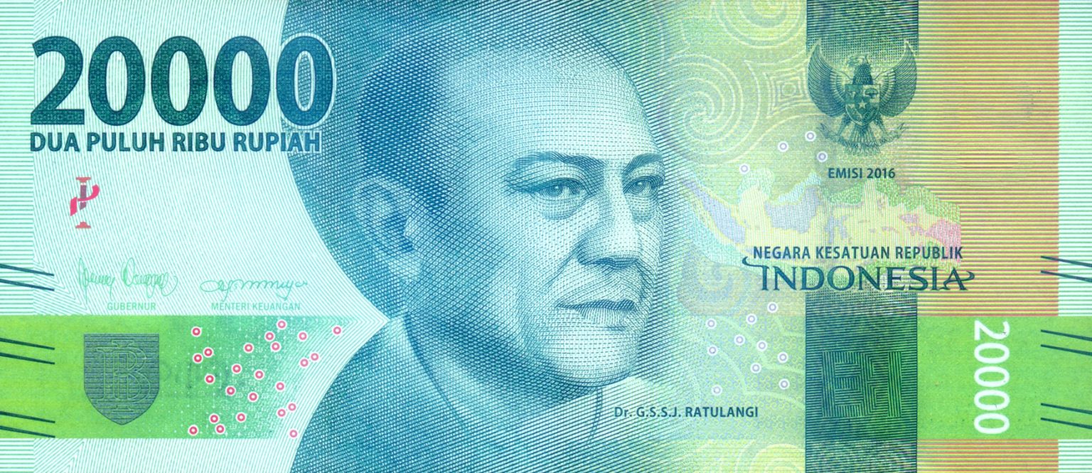 Indonesia new sig/date (2018) 20,000-rupiah (B613d) note confirmed ...