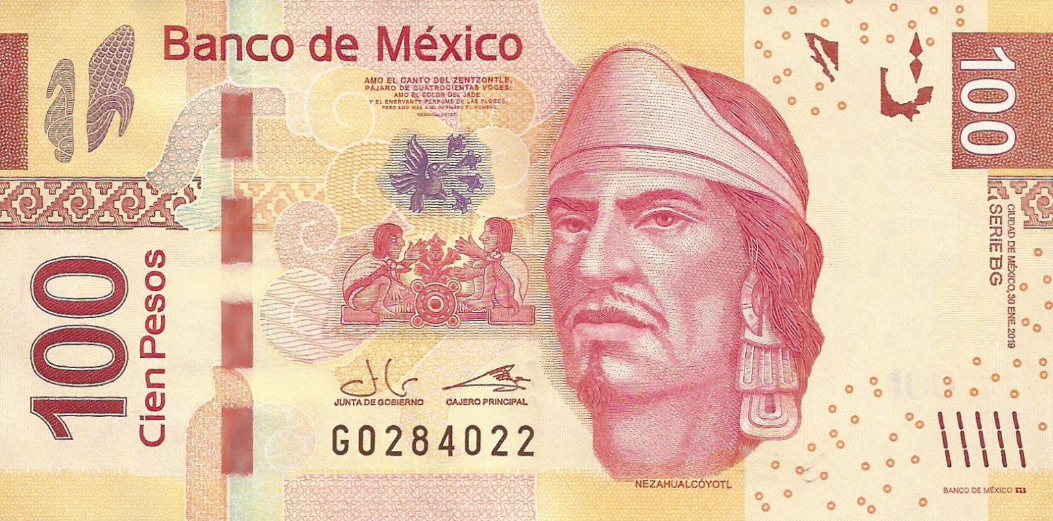 Mexico new date (30.01.2019) 100-peso note (B706r) confirmed – BanknoteNews