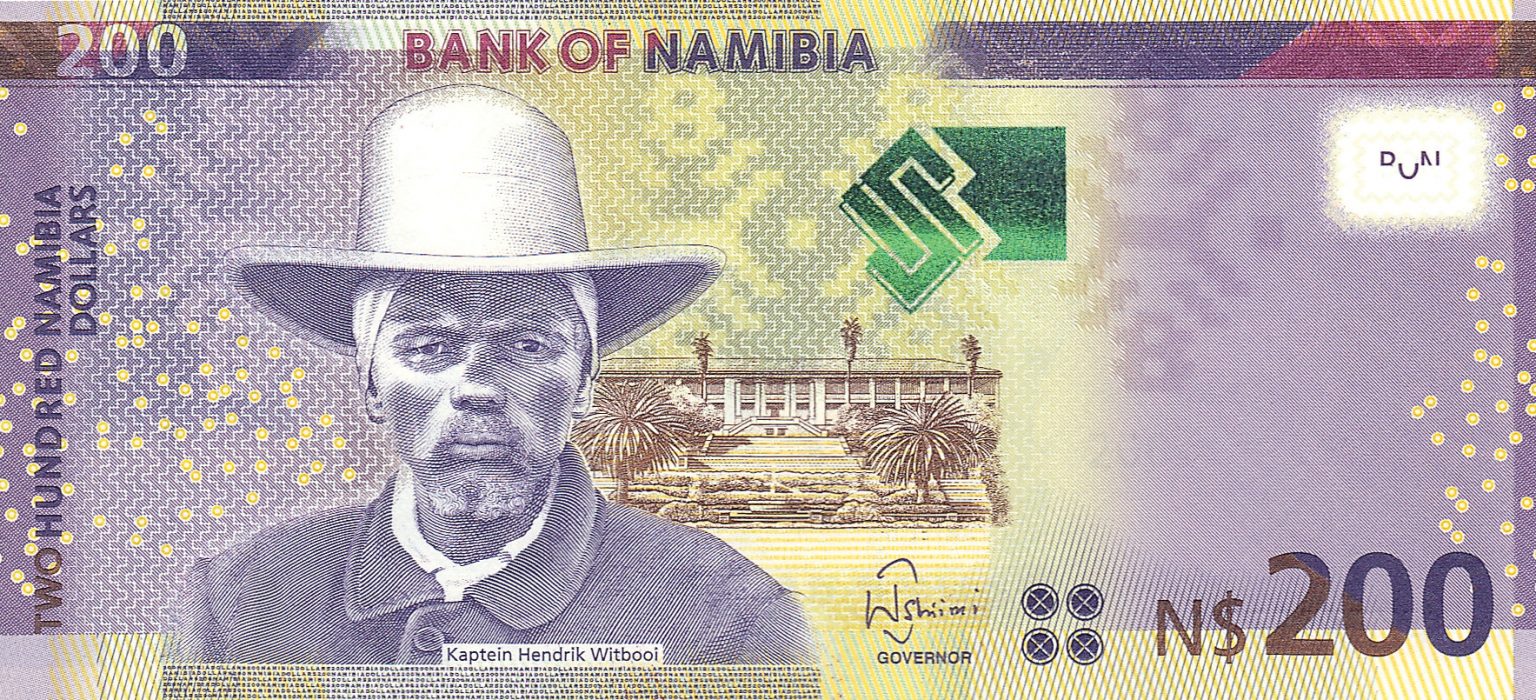 Namibia new 2011-2012 banknote family (B209a – B213a) confirmed ...