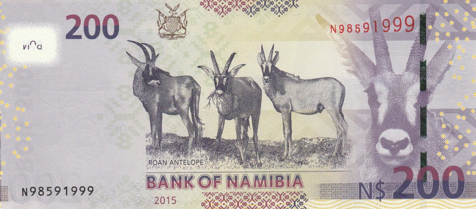 Namibia new date (2015) 200-dollar note (B213b) confirmed – BanknoteNews