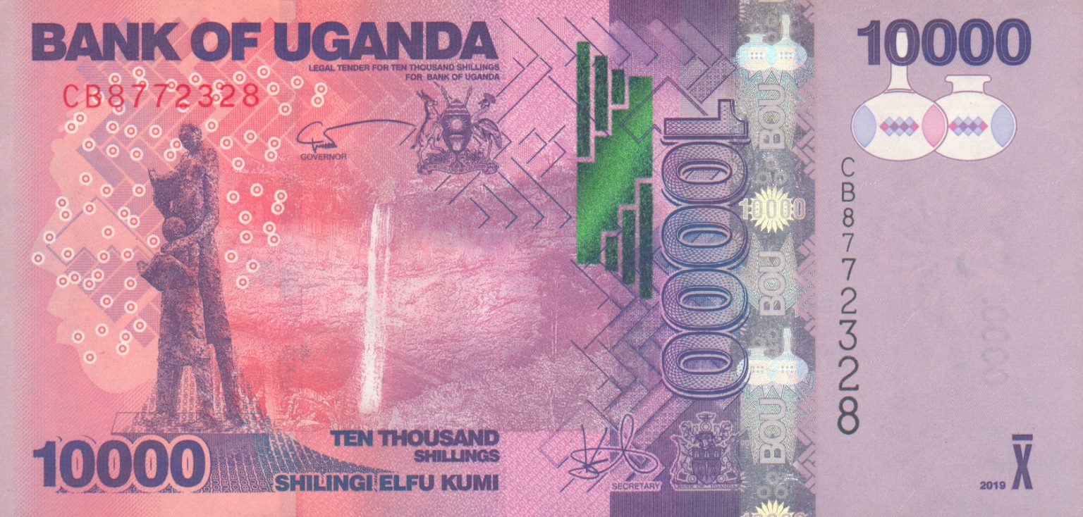 Uganda new date (2019) 10,000-shilling note (B157f) confirmed ...