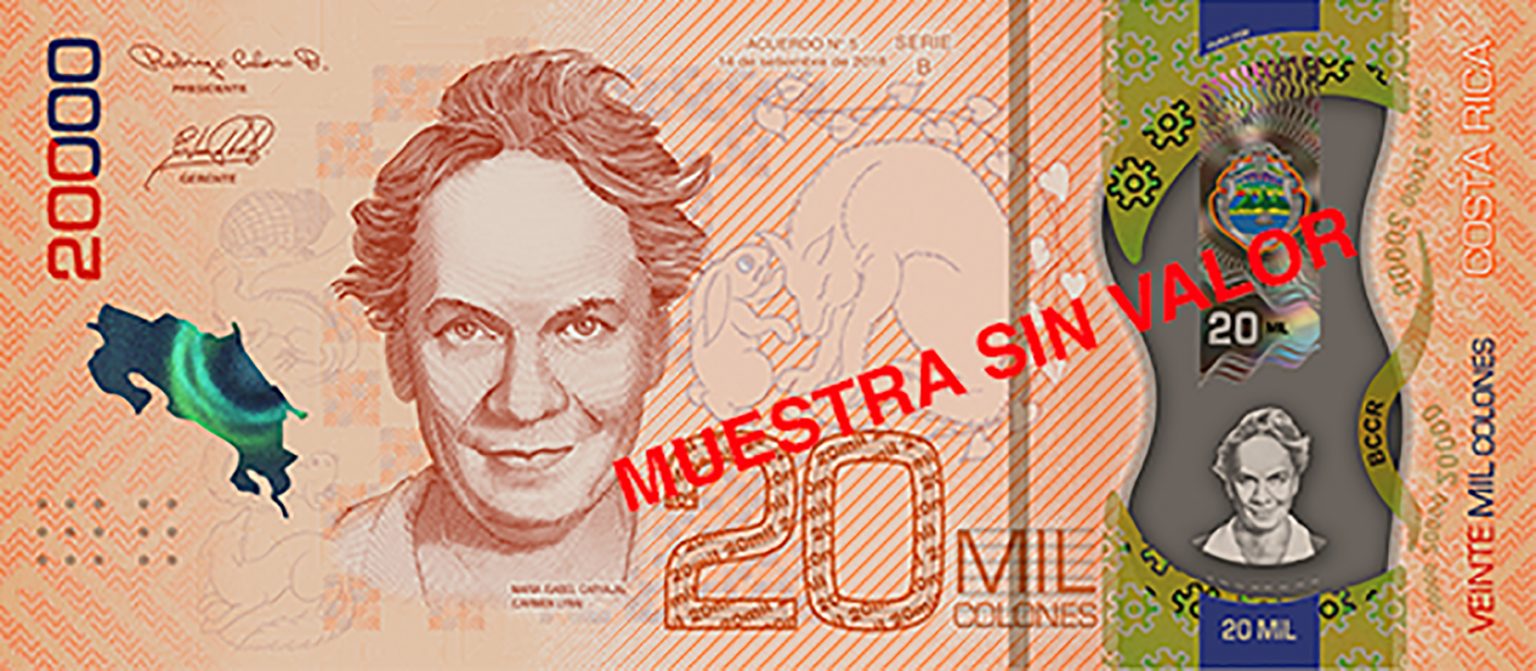 Costa Rica new polymer notes (B564a – B568a) reported for introduction ...