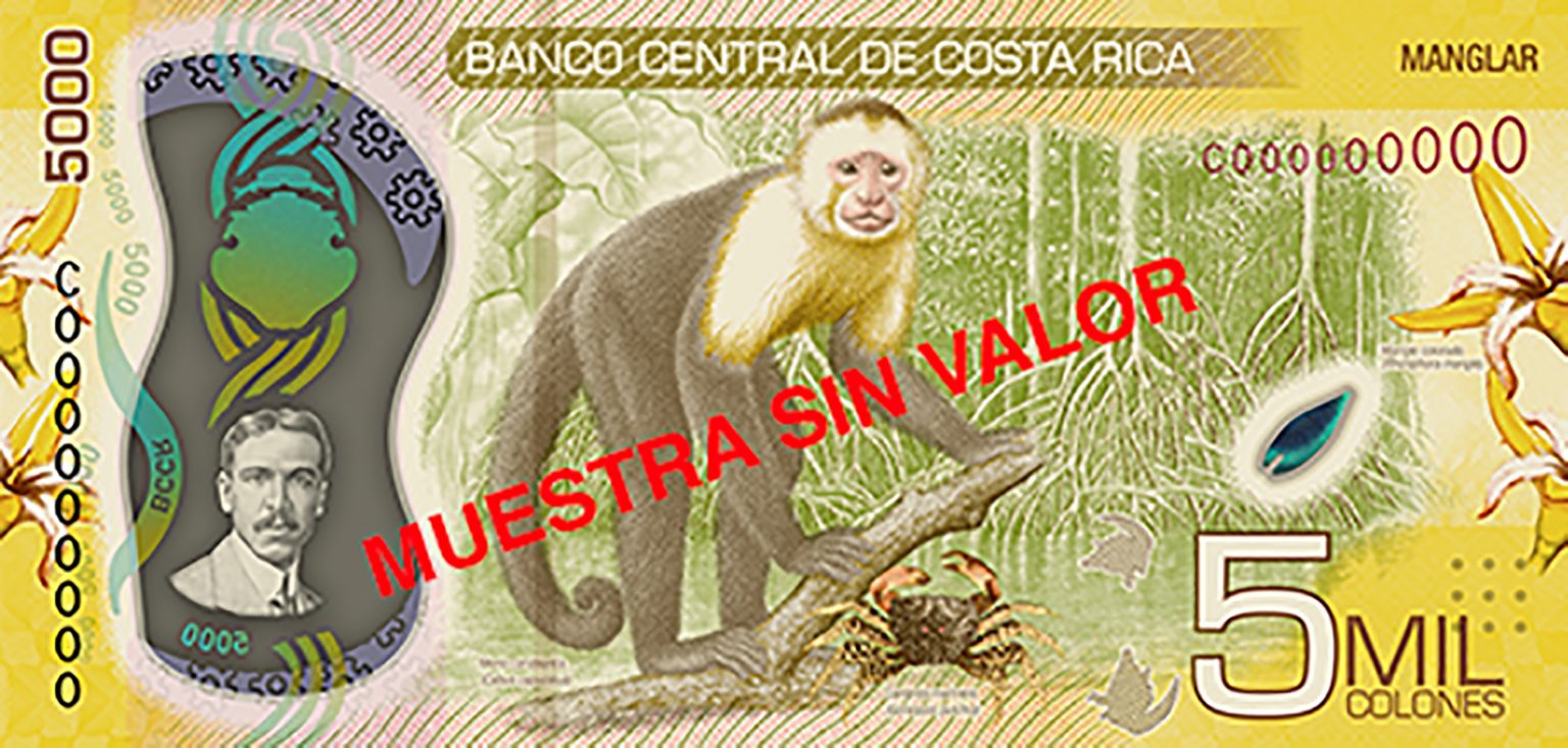 Costa Rica new polymer notes (B564a – B568a) reported for introduction ...