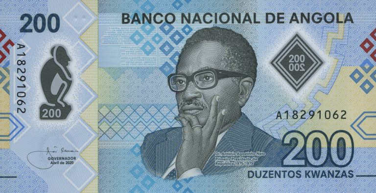 Angola new 200-kwanza note (B557a) confirmed – BanknoteNews