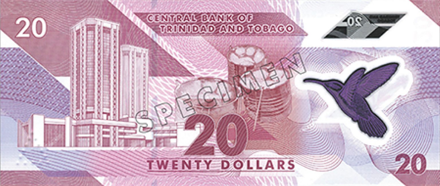 Trinidad and Tobago unveils backs of new notes (B236a – B240a ...