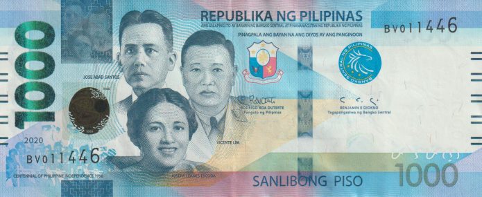 Philippines new 1,000-peso note (B1094a) confirmed – BanknoteNews