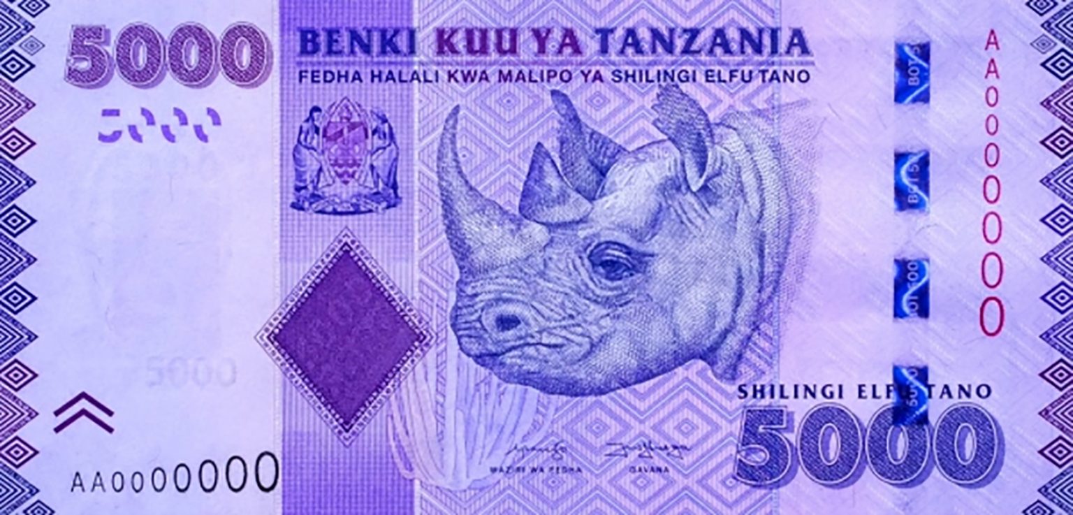 Tanzania enhanced security 2,000-, 5,000-, and 10,000-shilling notes ...