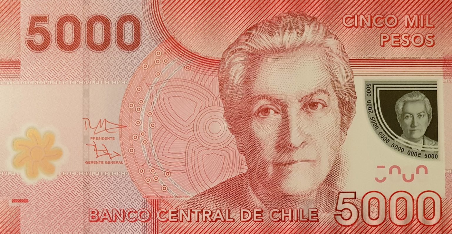 Chile new date (2015) 5,000-peso note (B298f) confirmed – BanknoteNews