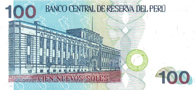 Peru new sig/date (28.10.2004) 100-nuevo sol note (B519b) confirmed ...