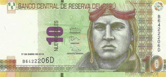 Peru new 10-nuevo sol note (B523a) confirmed – BanknoteNews