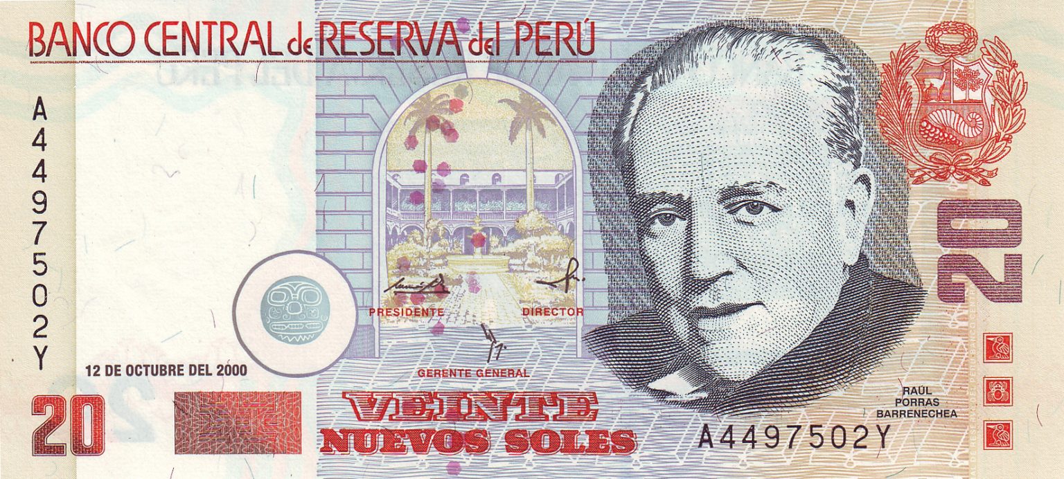 Peru new 20-nuevo sol note (B509a) confirmed – BanknoteNews