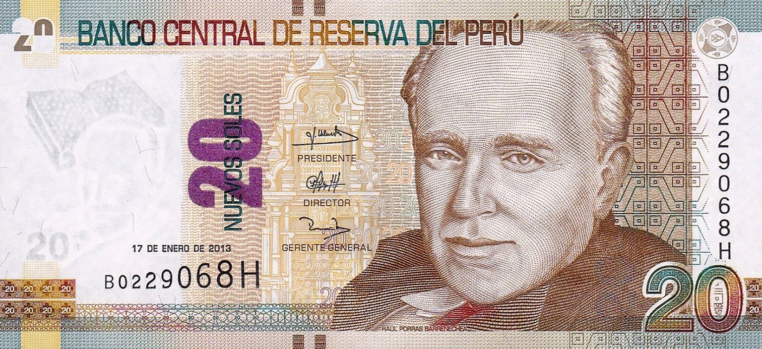 Peru new 20-nuevo sol note (B525a) confirmed – BanknoteNews