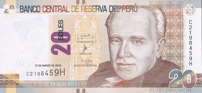 Peru new 20-sol note (B533a) confirmed – BanknoteNews