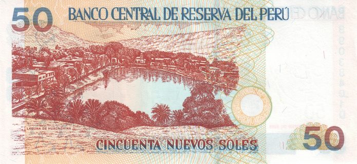 Peru new sig/date (21.12.2006) 50-nuevo sol note (B515b) confirmed ...